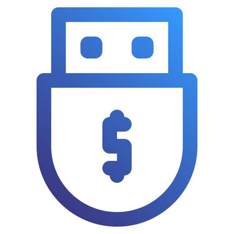 Flash Disk Generic Gradient Icon