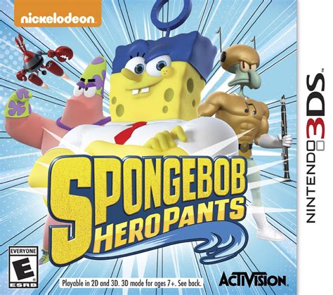 Spongebob Heropants 3ds Game