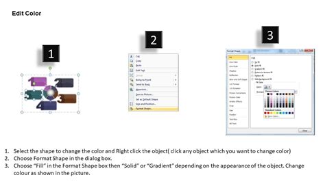 Business Powerpoint Templates Five Text Boxes Connected With Circular Process Sales Ppt Slides