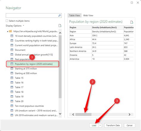How To Import Tables From The Web To Excel 365
