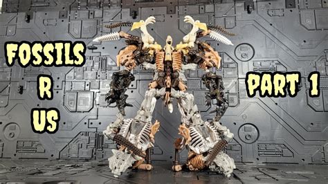 Transformers Fan Mode Fossils R Us Aka Fossilisaurus All Fossilizer