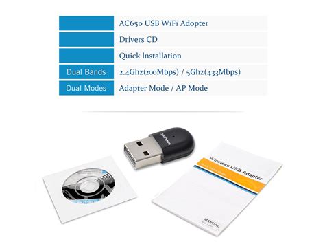WN691A1F AC650 Dual Band USB2 0 Wireless Network Adapter Wavlink Com