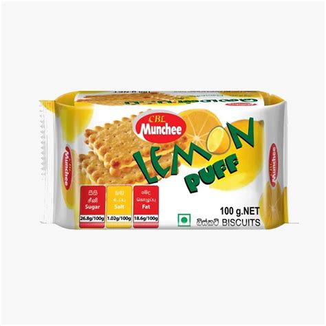 Munchee Lemon Puff 100g Mart 77 Pvt Ltd
