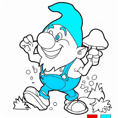Papai Smurf Desenhos Para Colorir Grátis