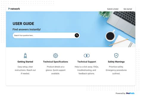 How To Create A User Manual Template For Web Applications