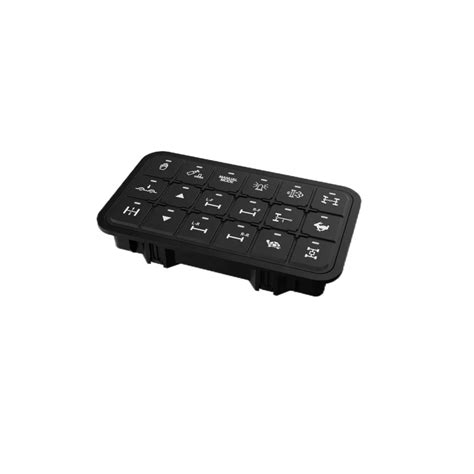 18 Buttons Can Bus Keypads Intelligent Control Unit 3 6 Silicone Push Button Switch Panel
