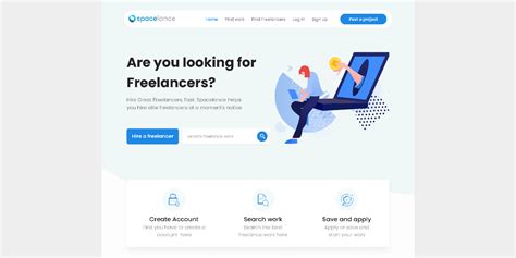 Freelancing Website Ui Figma