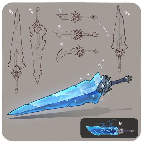 Melee Weapon Concept Art