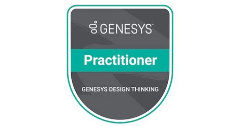 vishwa mudigonda on linkedin genesys design thinking practitioner was