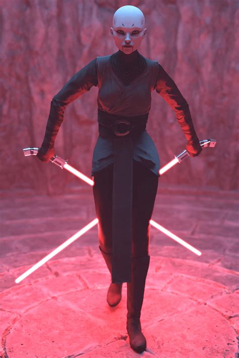 Asajj Ventress For Genesis 8 Female Daz Content By Dumitas