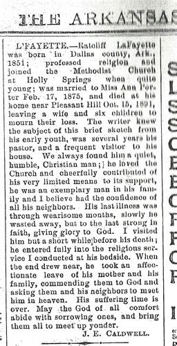 Marcus Lafayette “fate” Ratcliff 1851 1891 Find A Grave Memorial