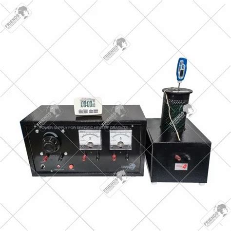 Mild Steel And Iron Black Specific Heat Graphite Setup For Physics