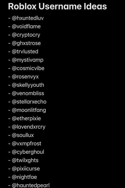 Roblox Password Ideas