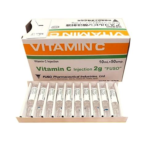Витамин С 2000мг 10мл №50