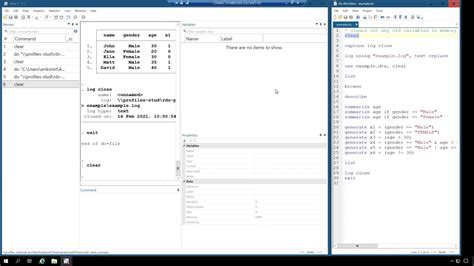 Stata 06 Log Files Youtube