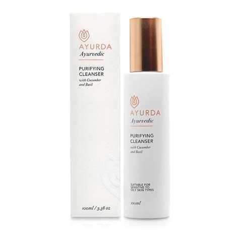 Purifying Cleanser Cucumber And Basil 100ml Surya Ayurveda