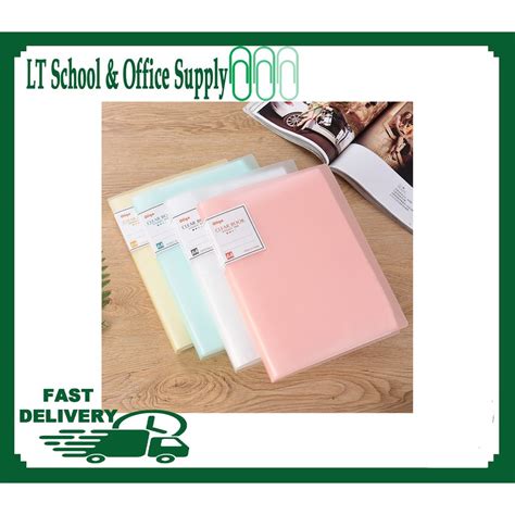 Clearbook A4 Non Refillable Information Booklet Test Paper Folder