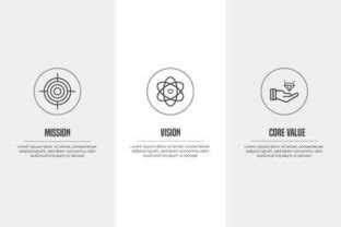 Mission Vision And Core Values Template Graphic By Thedesignsource Creative Fabrica