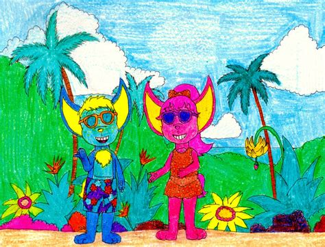 Billy And Ruby Biggle Go Barefootin By Bestbarneyfan On Deviantart