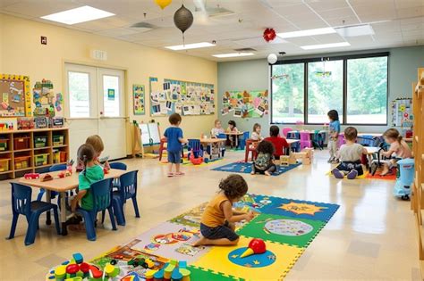 Premium Photo Preschool Classroom Playtime