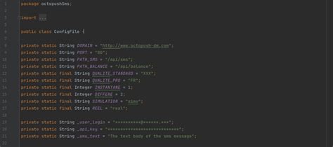 How To Use A Java Sms Api To Send Text Messages Octopush