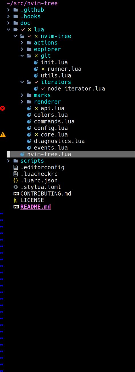 nvim tree file explorer for neovim linuxlinks