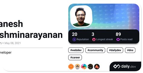 Anjanesh Lekshminarayanan Anjanesh Dailydev