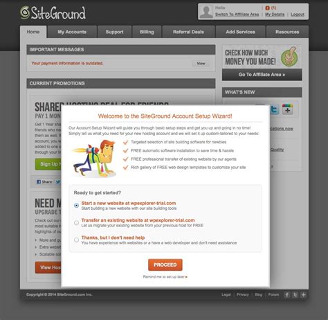 Siteground Wordpress Hosting Startup Guide