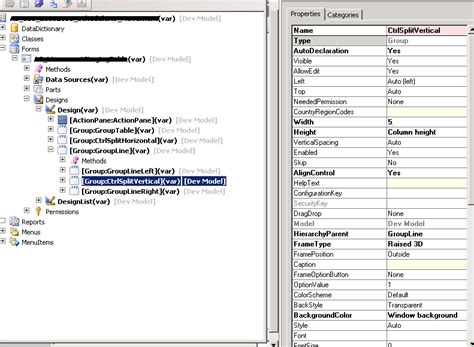 Create Vertical And Horizontal Splitter On A Form