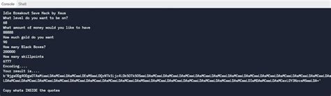 Idle Breakout Cheat Codes And Console Commands