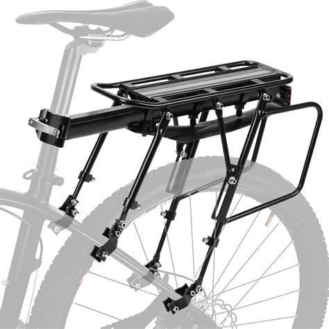 Pirekzunt Rear Bike Rack 300 Lb Capacity Quick Release