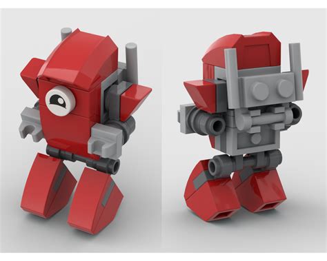 Lego Moc Tiny Mecha By Paldred Rebrickable Build With Lego