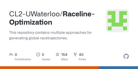 Github Cl2 Uwaterlooraceline Optimization This Repository Contains Multiple Approaches For