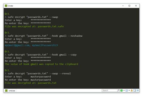 Github Ramtinsoltanisafe Cli A Simple Command Line Interface Which Encrypts And Decrypts Utf