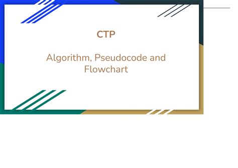 algorithm pseudocode and flowchart csn stuvia uk