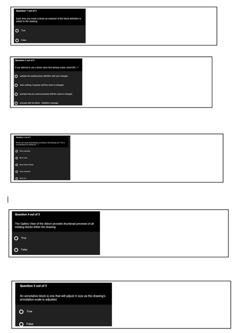 Solved Autodesk Autocad 2d Drafting Working With Block