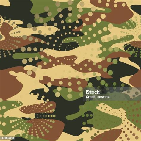 위장 및 하프톤 패턴 배경 원활 하 게 마스크 의류 인쇄 반복 Camo 벡터입니다 페인트 마스킹 추상적인 그림을 현혹 가리키기에