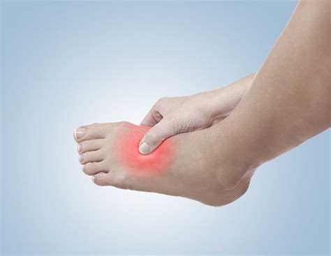 Ik Verstuikte Mijn Enkel Stock Afbeelding Image Of Massage 48492177