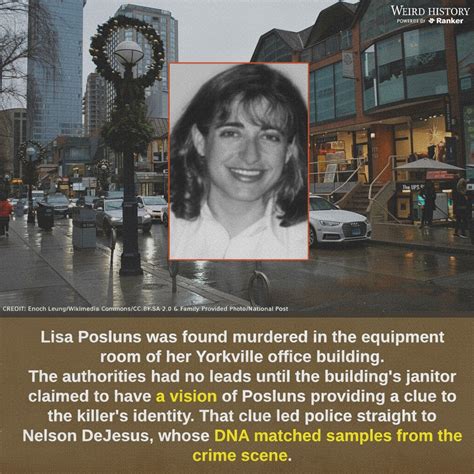 Weird A Ghostly Apparition May Have Helped Solve Lisa Poslunss