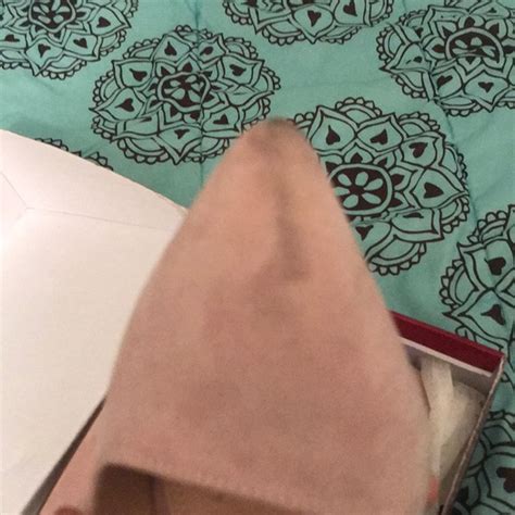 Liliana Shoes Nude Faux Suede Heels Poshmark
