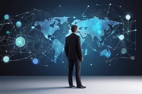 Big Data Analytics With Ai Technology Data Analyst Analyzing And