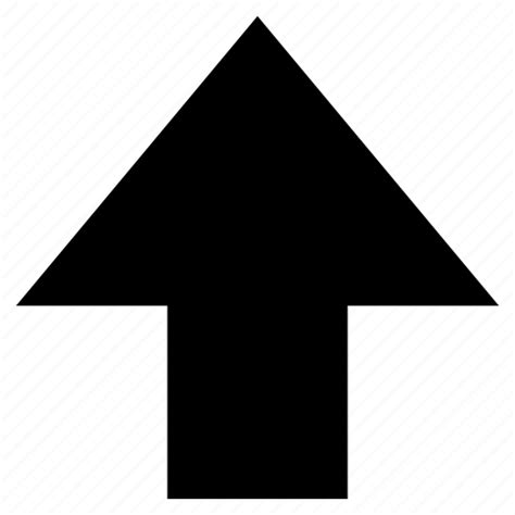 Arrow Direction Indicator Pointer Up Upward Icon