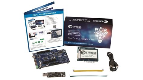 cypress semiconductor psoc development board cy8ckit 062 ble rs