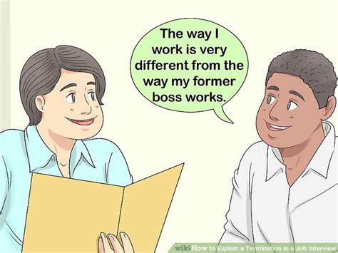 3 Ways To Explain A Termination In A Job Interview WikiHow Life