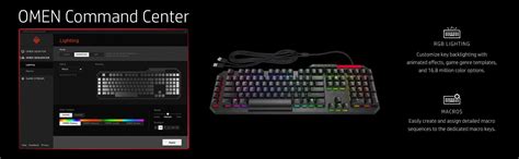 HP Omen Sequencer Mechanical Optical Gaming Keyboard