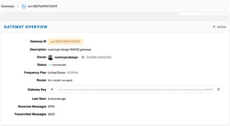Lorawan Networking Part The Gateway Project Lab