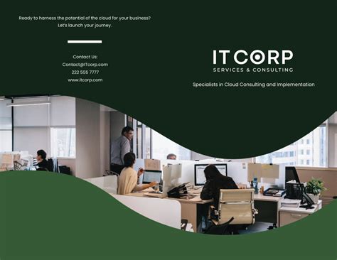 It Cloud Consulting And Implementation Company Profile Digital Brochure Template Edit Online