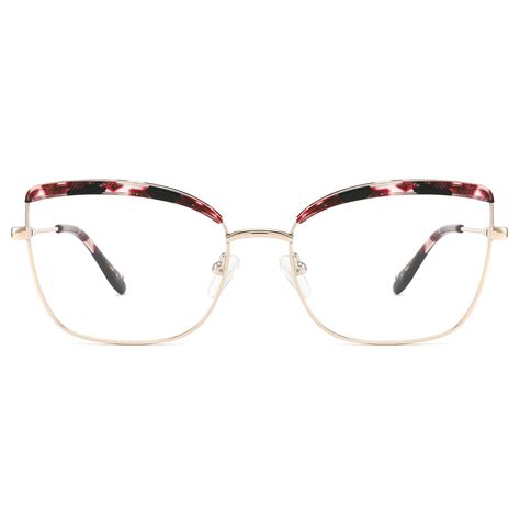 Brand Design Acetate With Metal For Men Women Optical Frames Metal Optical Frames And Optical