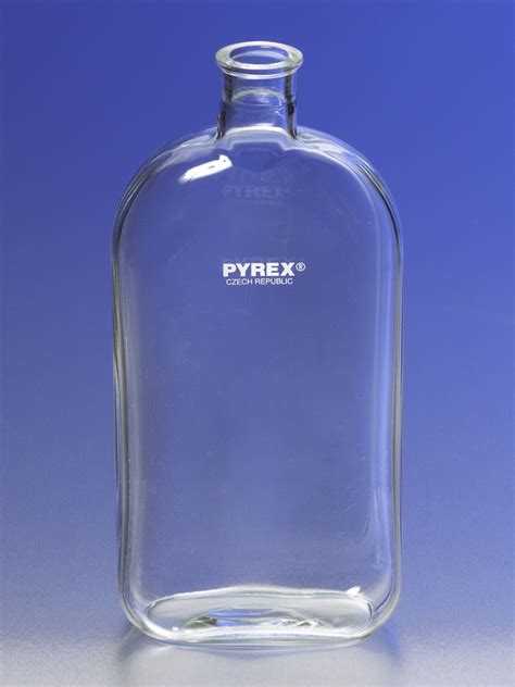 Pyrex® 1l Roux Culture Bottles With Offset Tooled Neck New Laboratory Setup Savings Up To 40