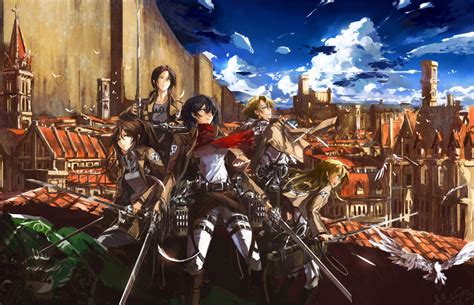 Attack On Titan Background Hd Pixelstalk